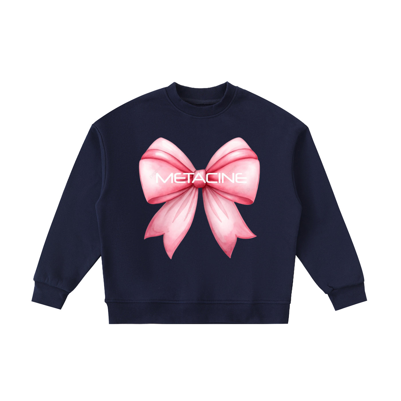 Crewneck Bow Sweatshirt – METACINE