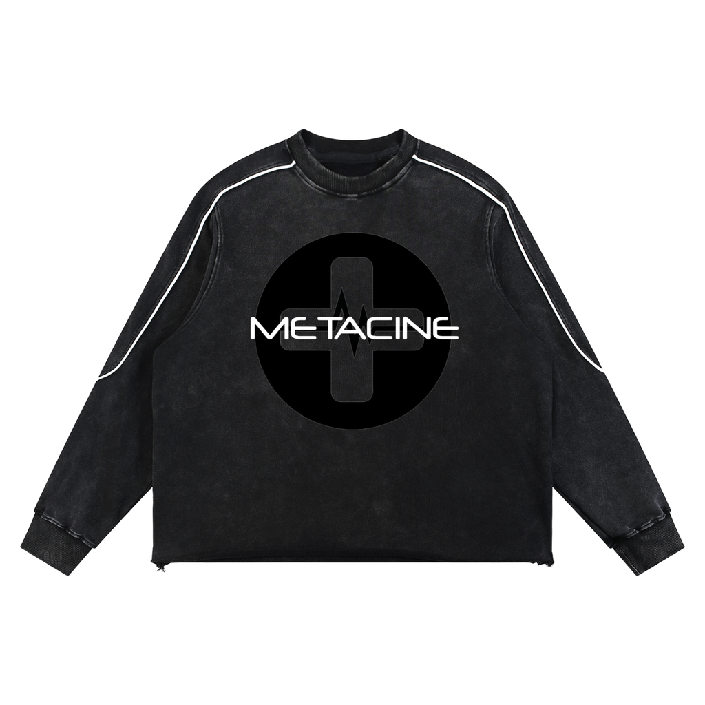 Coal Wash Mockneck – METACINE